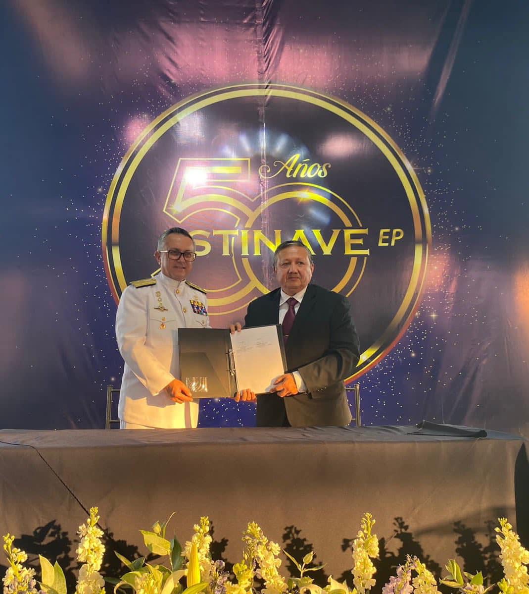 ASTINAVE EP realizó ceremonia conmemorativa en el marco de sus 50 años y firmó contrato con la ...